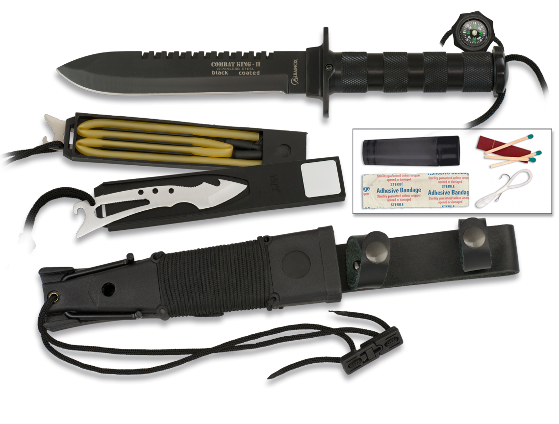 Cuchillos tácticos ALBAINOX - Supervivencia | albainox.com