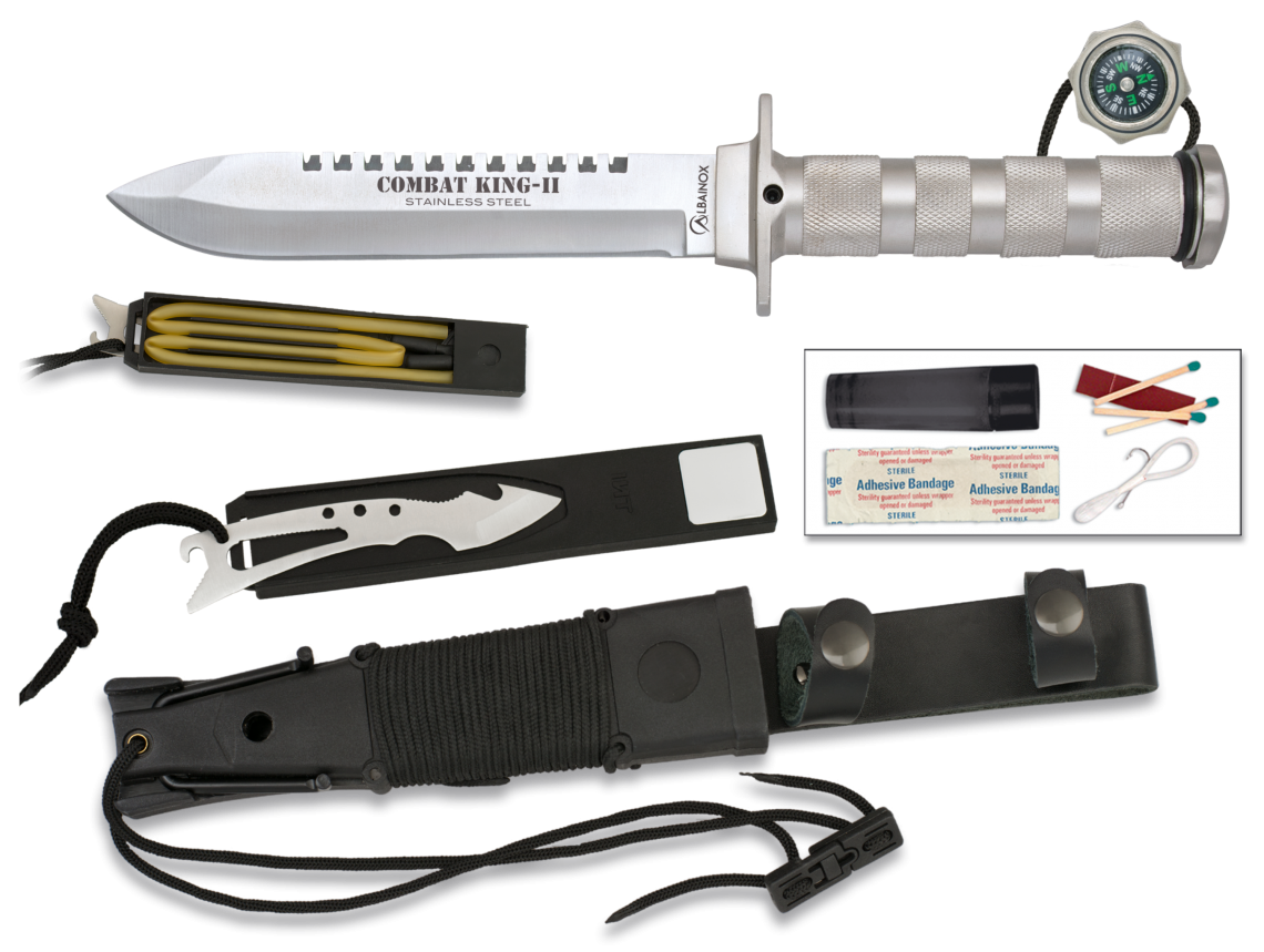 Cuchillos tácticos ALBAINOX - Supervivencia | albainox.com